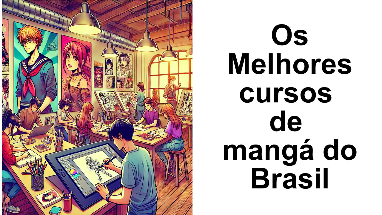Melhores cursos de mangá do Brasil - Dusite